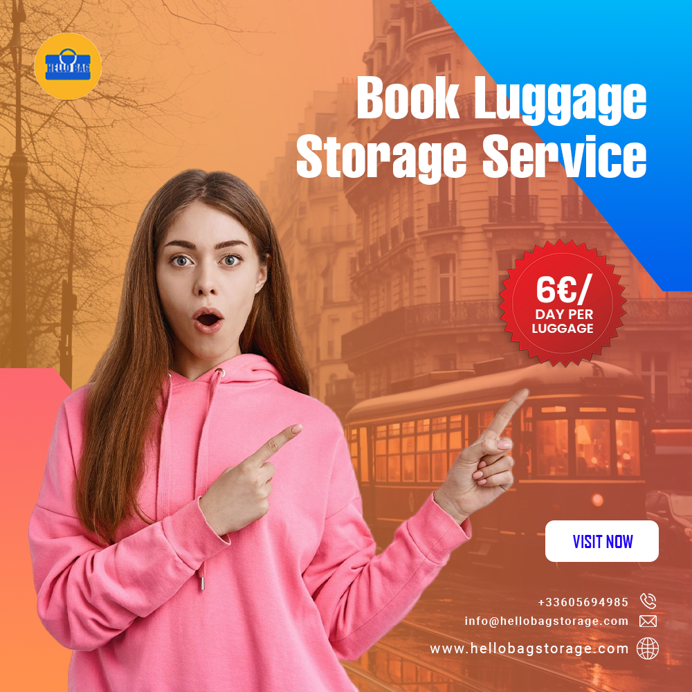 Secured Luggage Storage 24x7 - 100+ Cities | HelloBagStorage