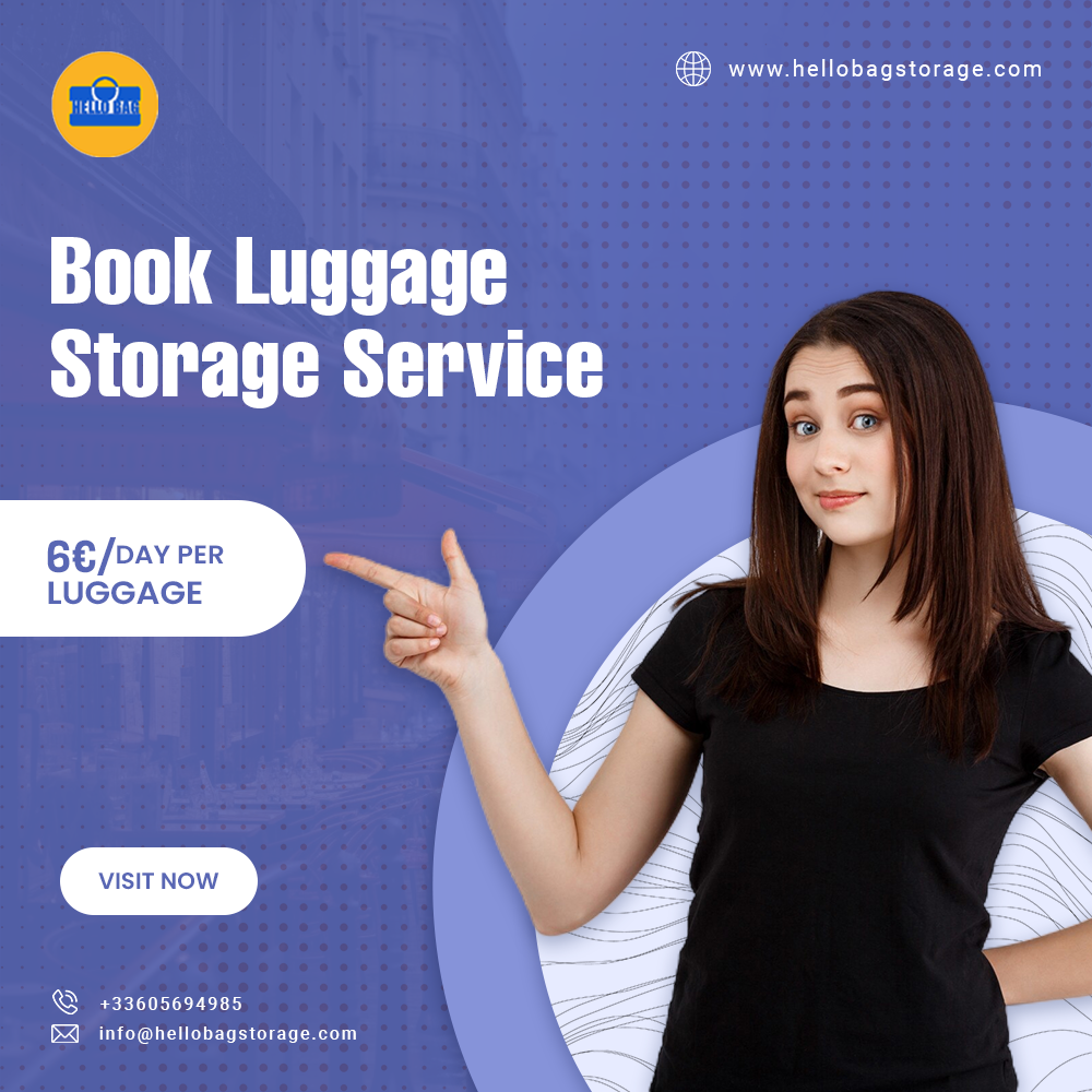 Secured Luggage Storage 24x7 - 100+ Cities | HelloBagStorage