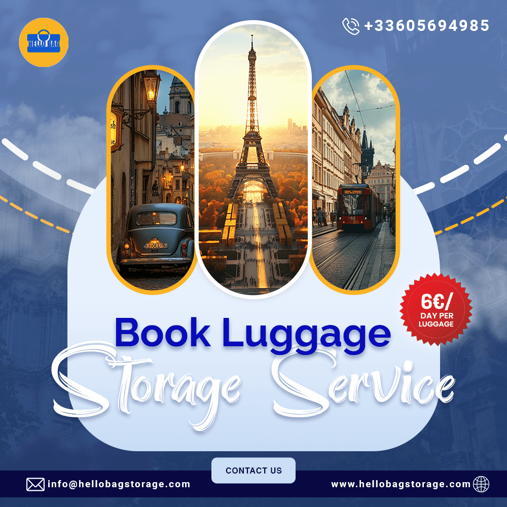 Secured Luggage Storage 24x7 - 100+ Cities | HelloBagStorage