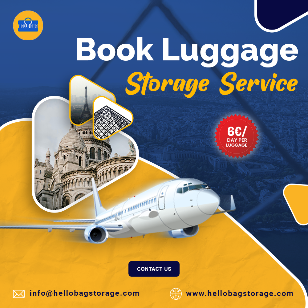 Secured Luggage Storage 24x7 - 100+ Cities | HelloBagStorage