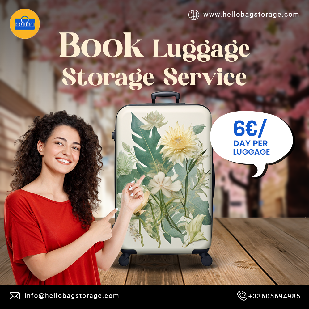 Secured Luggage Storage 24x7 - 100+ Cities | HelloBagStorage